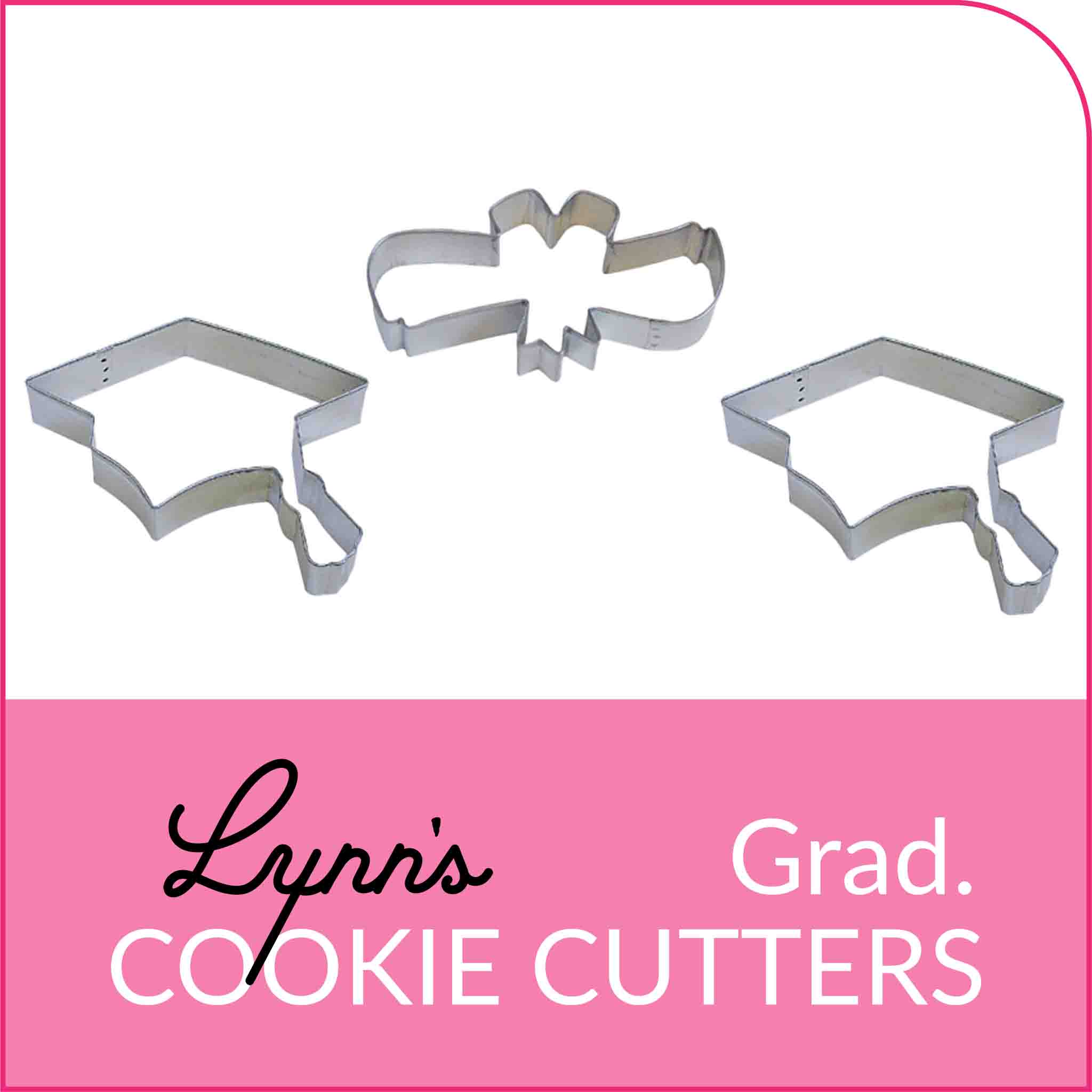 Graduation Cookie Cutters – Lynn's Cake, Candy & Chocolate Supplies