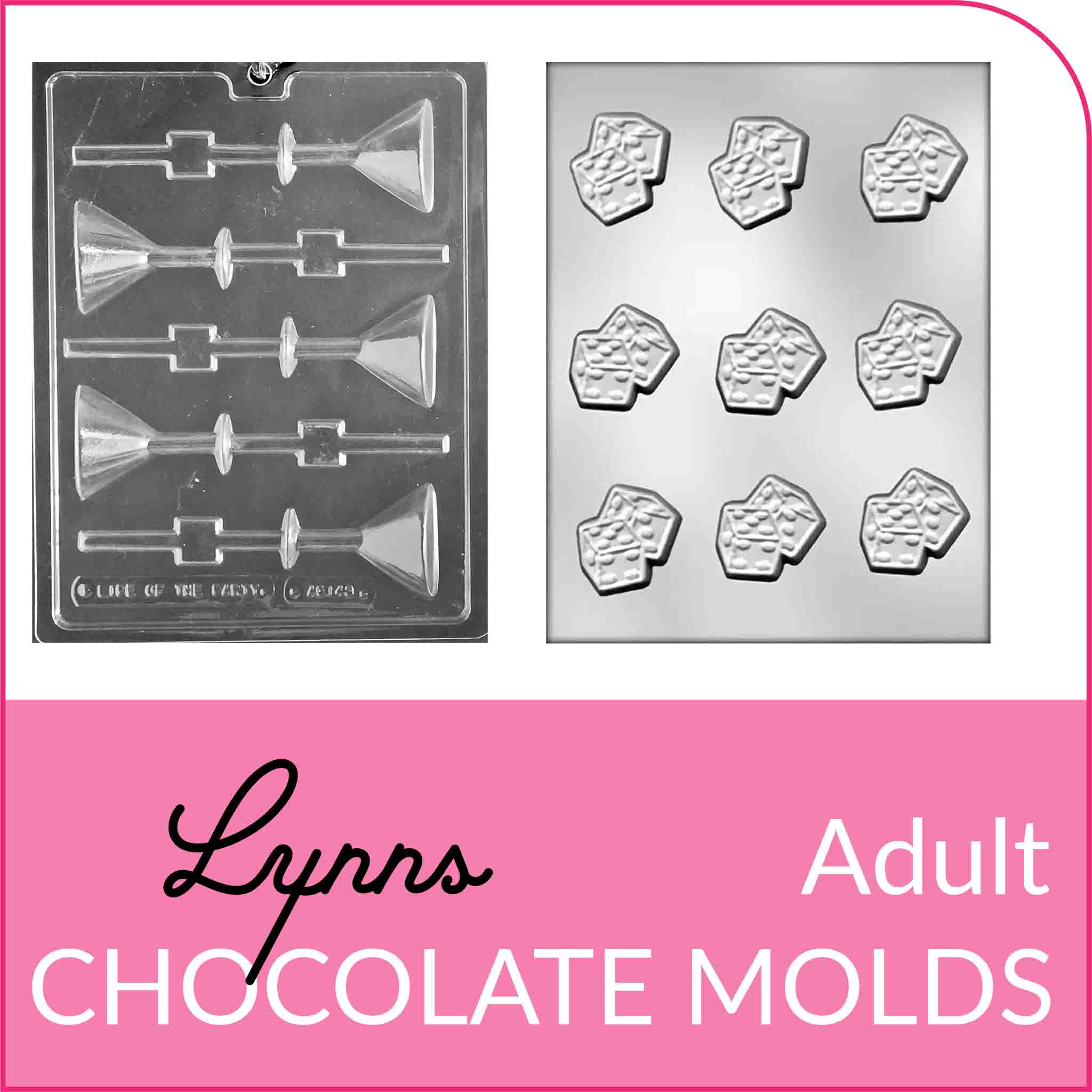 Adult Themed Chocolate Molds – Lynn's Cake, Candy & Chocolate Supplies