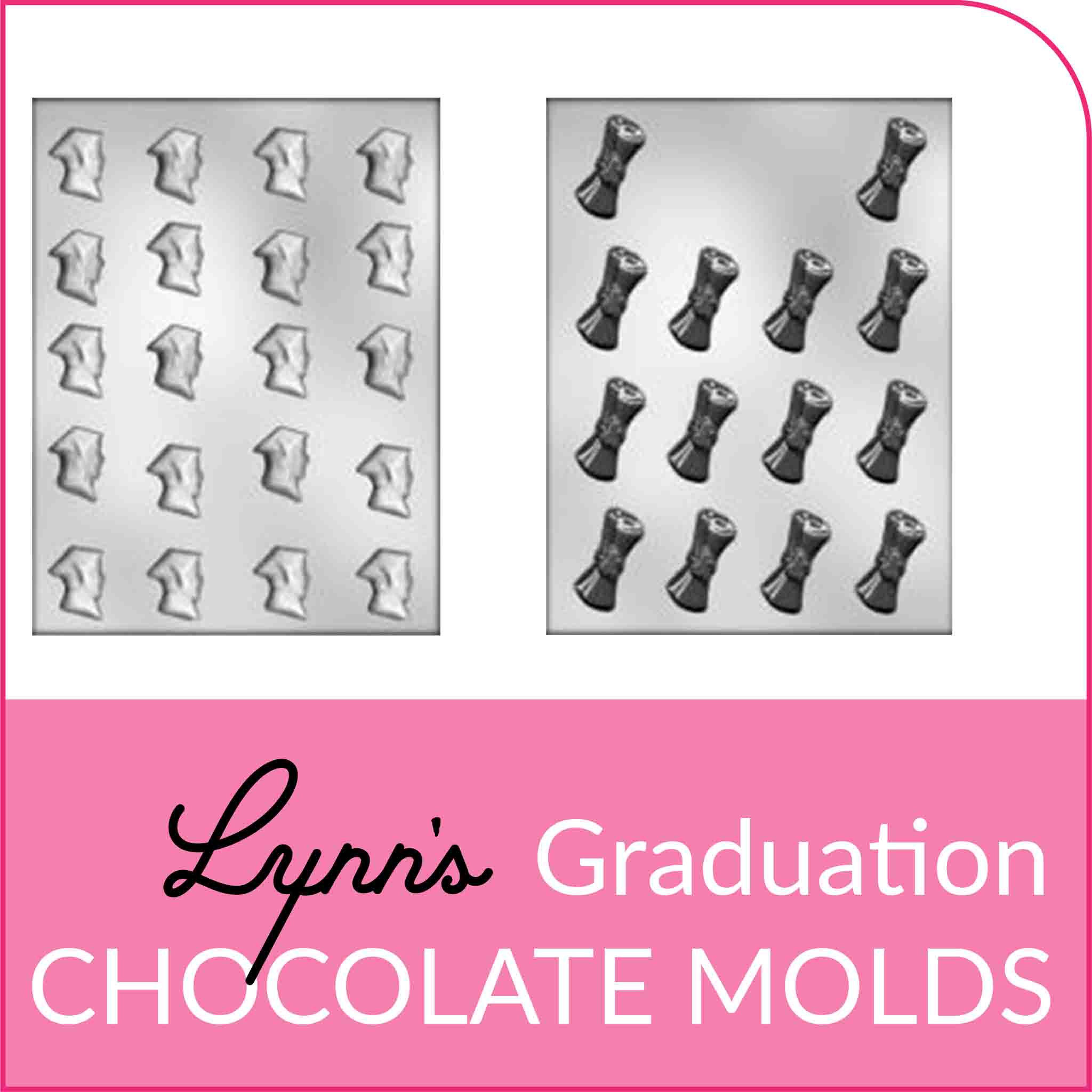 Graduation Chocolate Molds – Lynn's Cake, Candy & Chocolate Supplies