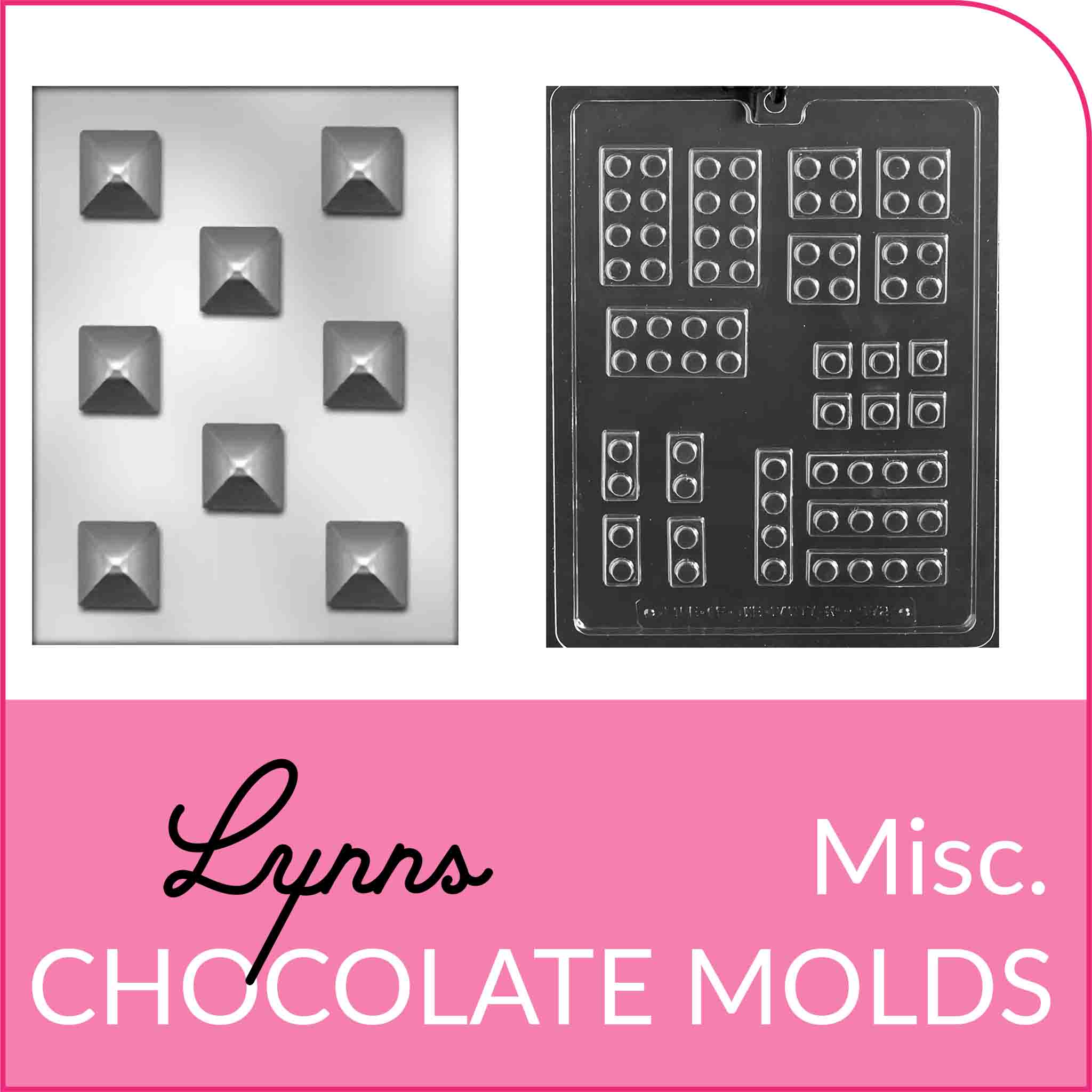 Misc Shape Chocolate Molds – Lynn's Cake, Candy & Chocolate Supplies