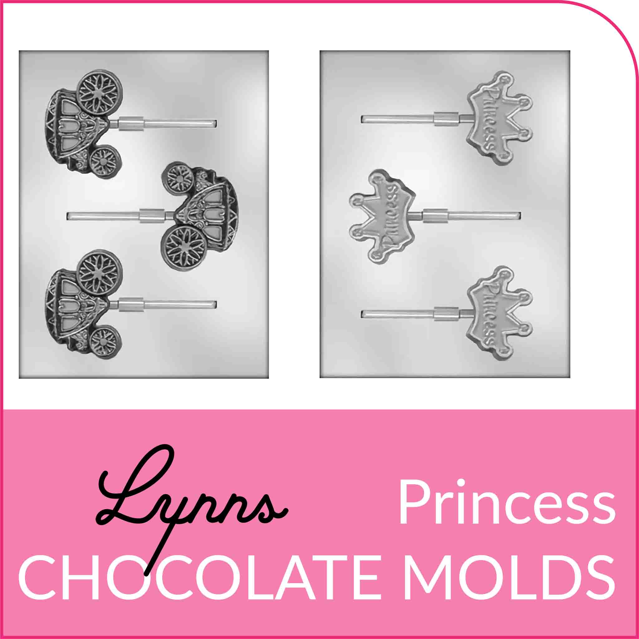 Princess Themed Chocolate Molds – Lynn's Cake, Candy & Chocolate Supplies
