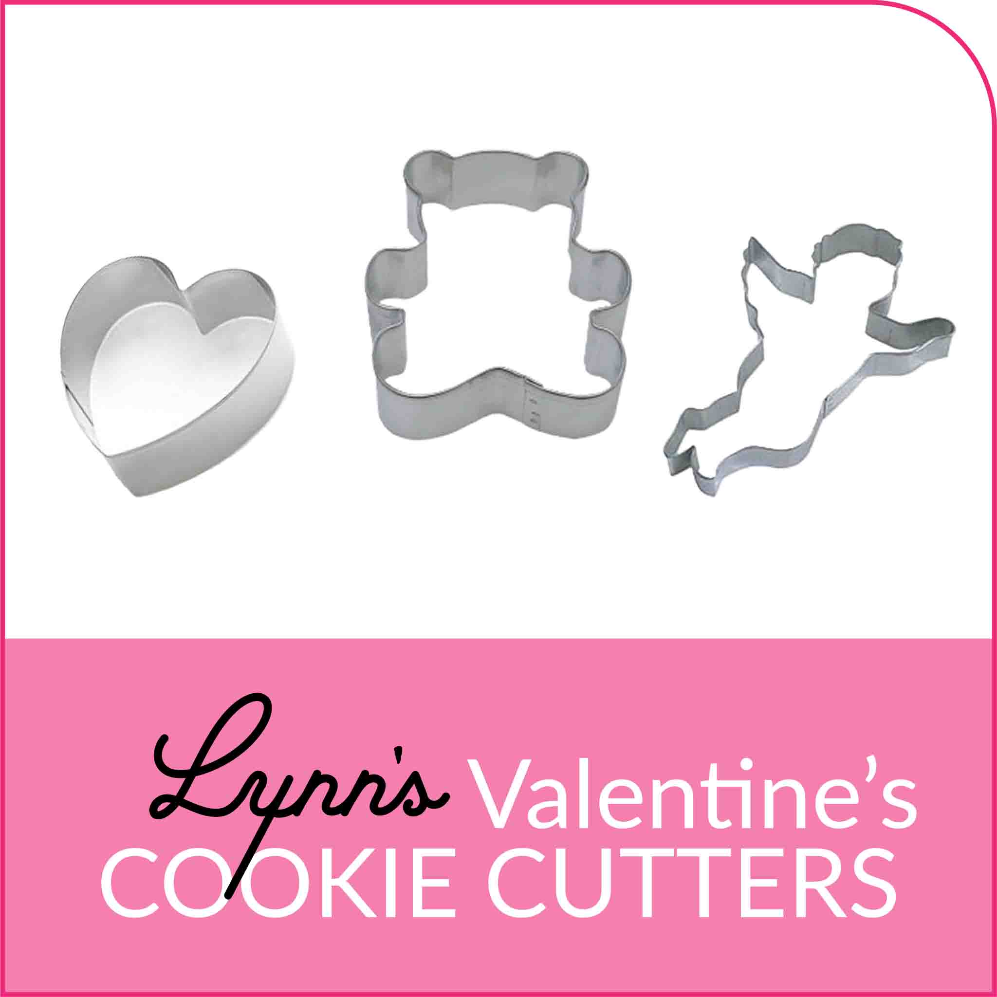 Valentine's Day Themed Cookie Cutters – Lynn's Cake, Candy & Chocolate ...