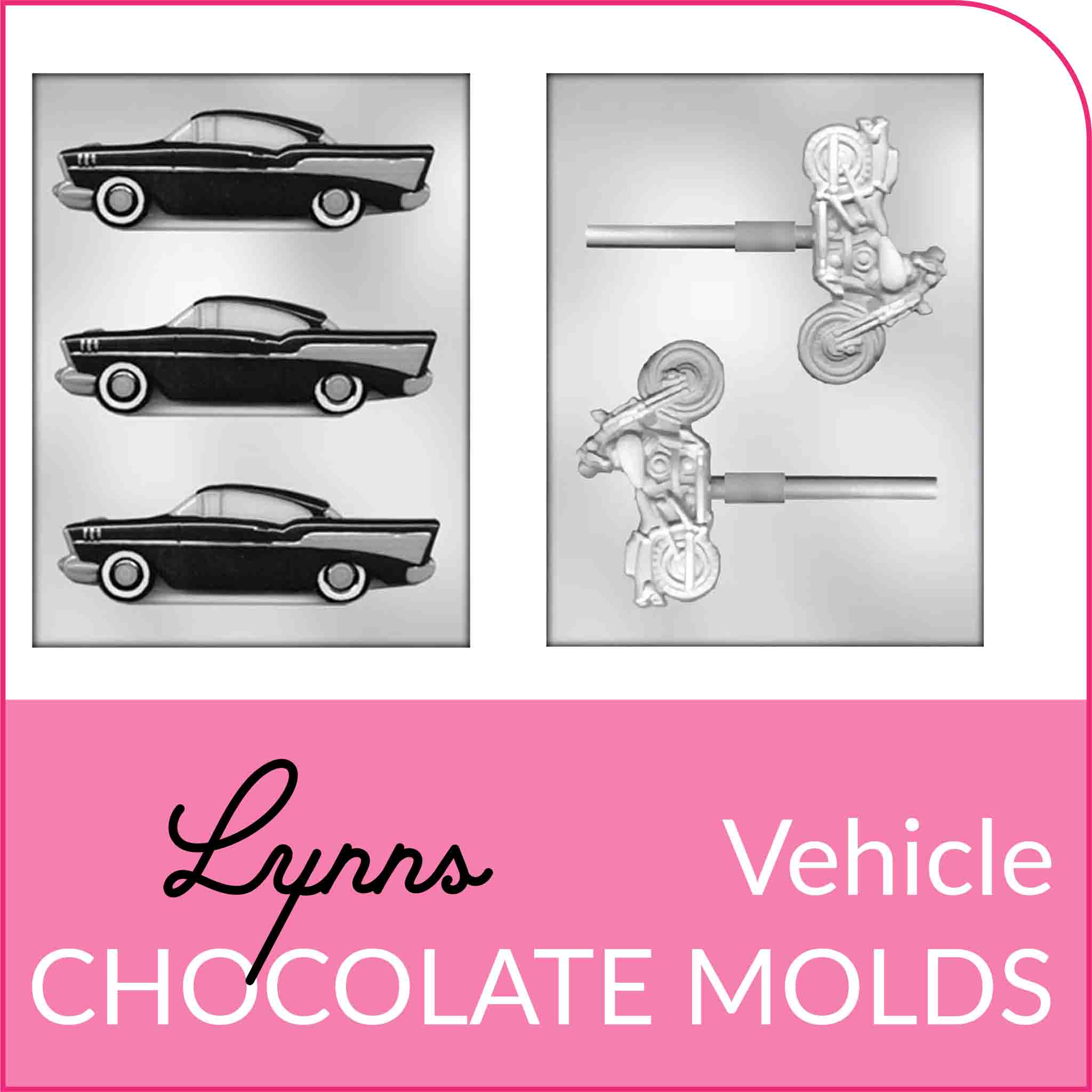 Vehicle Chocolate Molds – Lynn's Cake, Candy & Chocolate Supplies