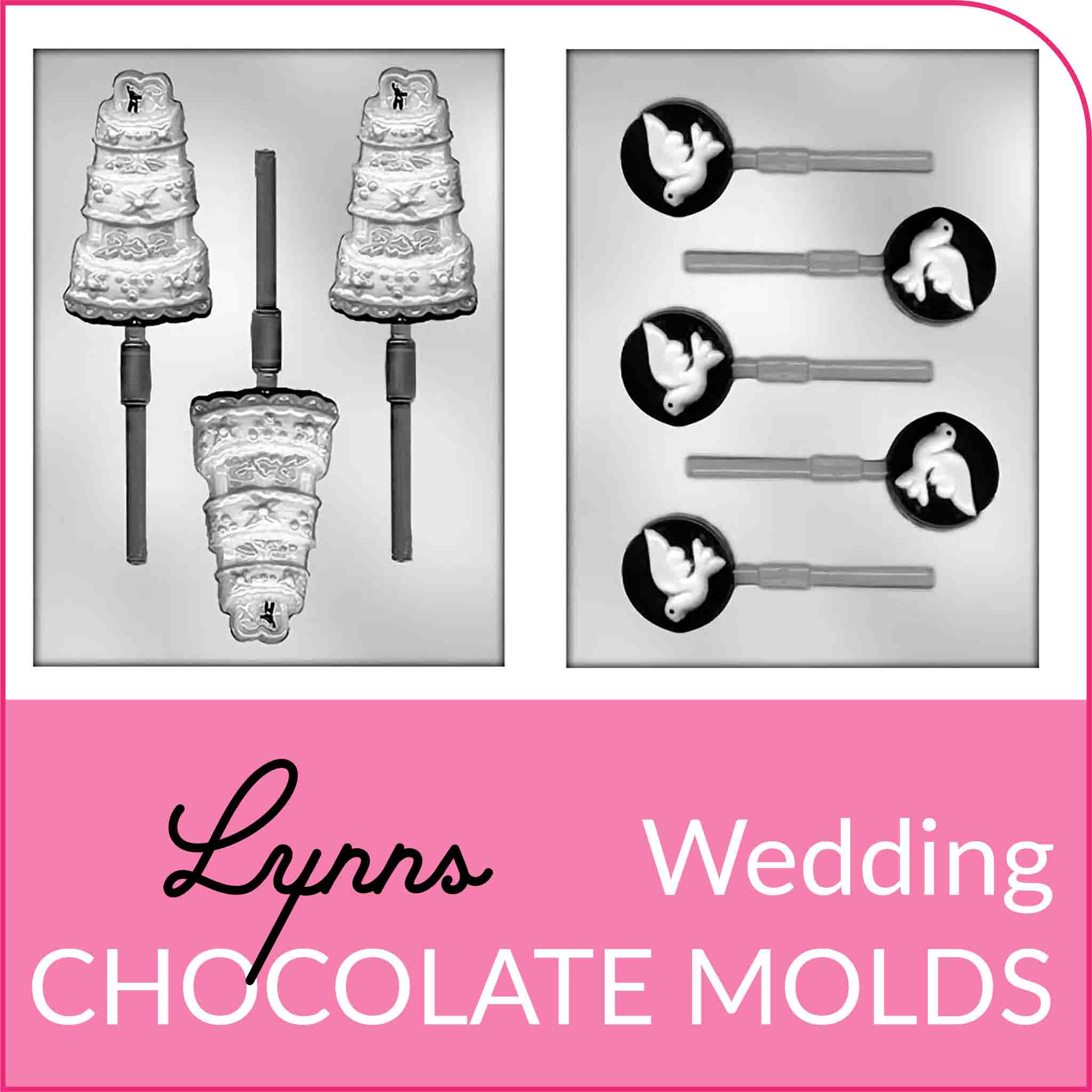 Wedding Themed Chocolate Molds – Lynn's Cake, Candy & Chocolate Supplies