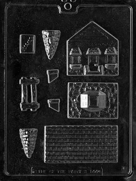Small House Chocolate Mold – Lynn's Cake, Candy & Chocolate Supplies