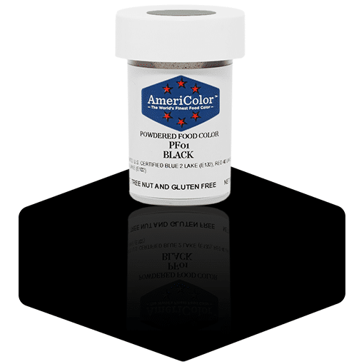 Black Powdered Food Coloring - AmeriColor® – Lynn's Cake, Candy ...